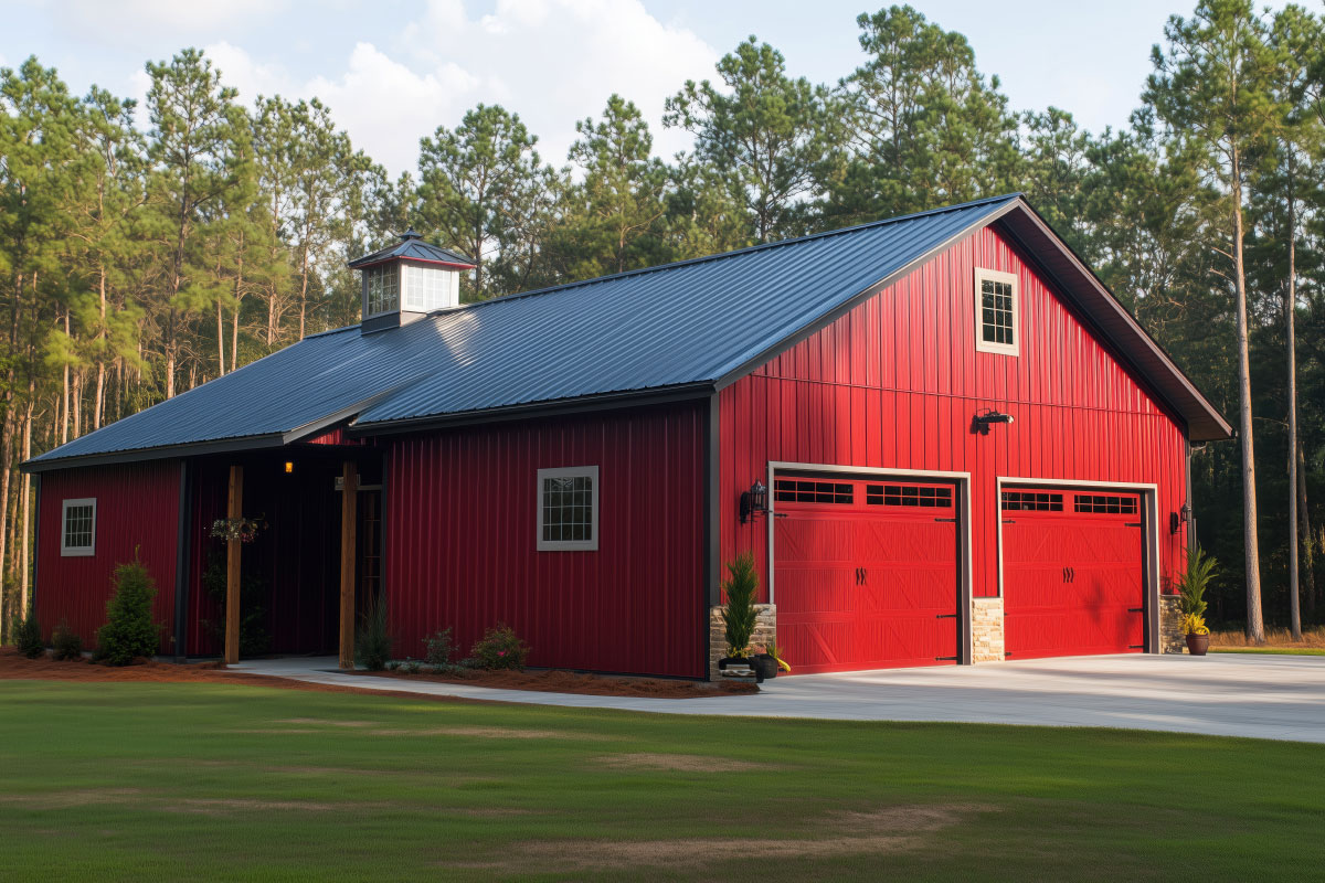 Pole Barn Homes Traverse City | Custom Pole Barn Homes by Collier ...